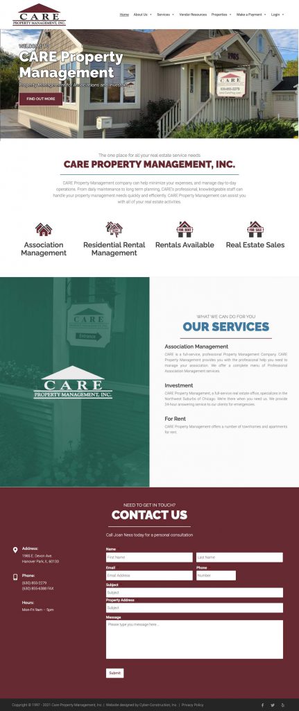 Care Property Management - Cyber-Construction, Inc.